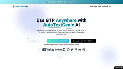 Autotextgenie Ai Streamlined Text Creation Using Gpt 4 Creati Ai