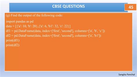 Dataframe In Python Pandas Pptx Dataframe In Python Pandas Pptx