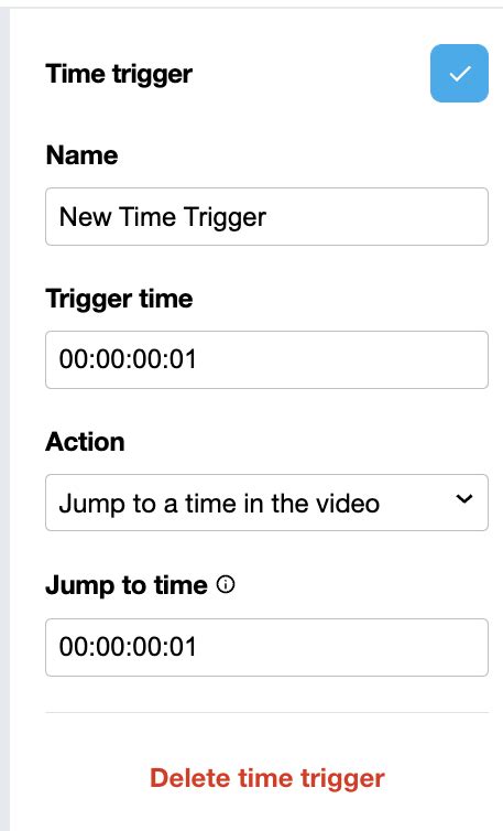 Overview Time Trigger Settings Vimeo Help Center