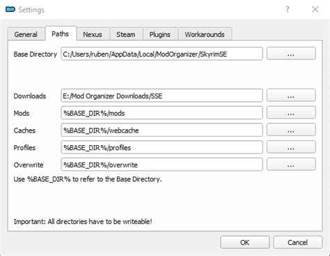 Bodyslide 422 Sse Not Writing To Overwrite Folder Mod Organizer