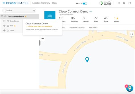 Cisco Spaces Configuration Guide Overview Of Location Hierarchy 20