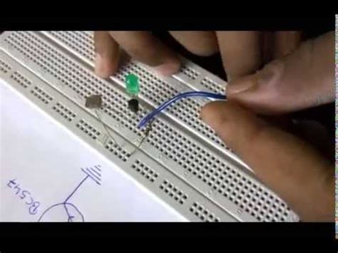 Light Sensor Using Transistor BC YouTube