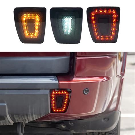 Rear Bumper Lights Assembly Reversing Light Multifunctional Rear Fog
