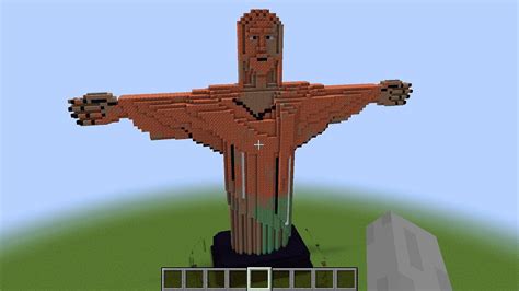 Copper Statue Oxidizing Time Lapse In Minecraft Copper Statue