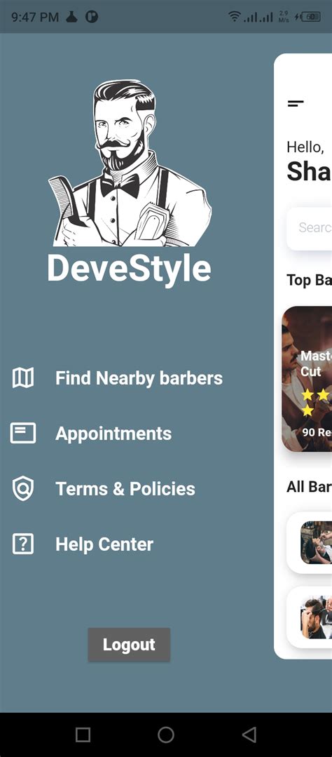 Github Shazaib Danish Barber App Barber App