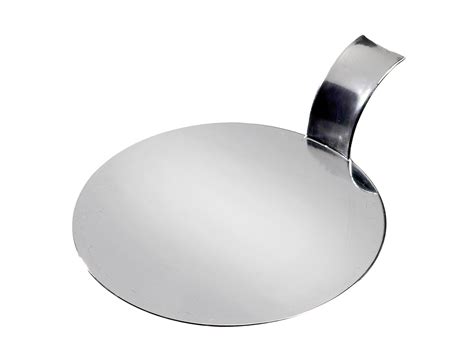 Round Silver Plastic Discs 8cm Bakery And Patisserie Products