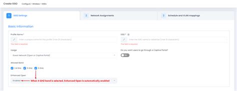 Creating An Ssid Configuration