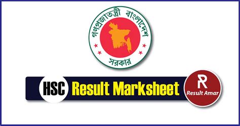 Hsc Result Marksheet 2024 Subject Wise Number Board Results