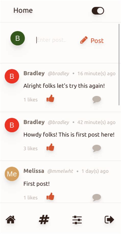 github bwhtdev firebirdie v1 a minimalistic social media app built