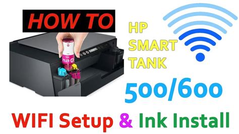 How To Setup WiFi On HP Tank 500 600 Printer Using 123 Hp Com Setup Yoors