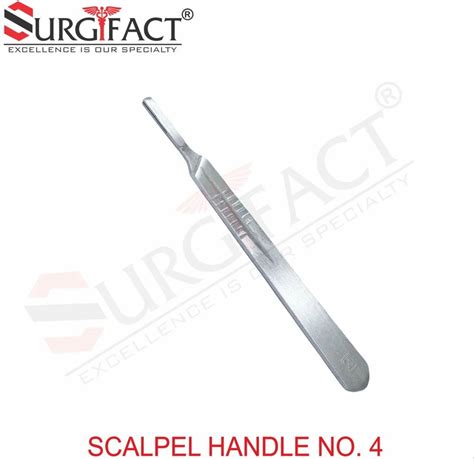 Suract Scalpel Handle No 4 Stainless Steel At Rs 1piece In Jalandhar