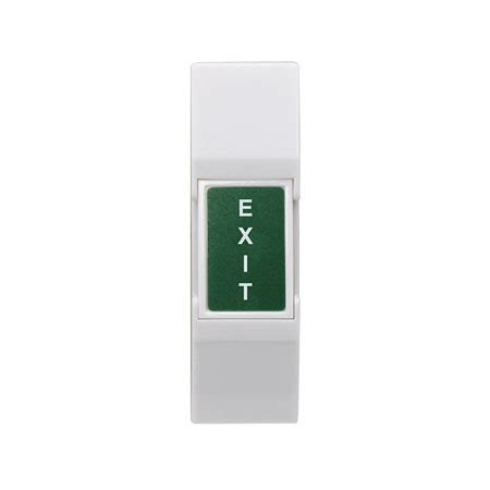 The Surface Mount Exit Push Switch Button Use Plastic Panel Fireproof Material With NO COM