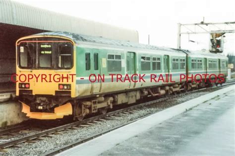 Uk Railway Photograph Of Class 150 Dmu 150125 Rmdmu2nd 25 £1 70