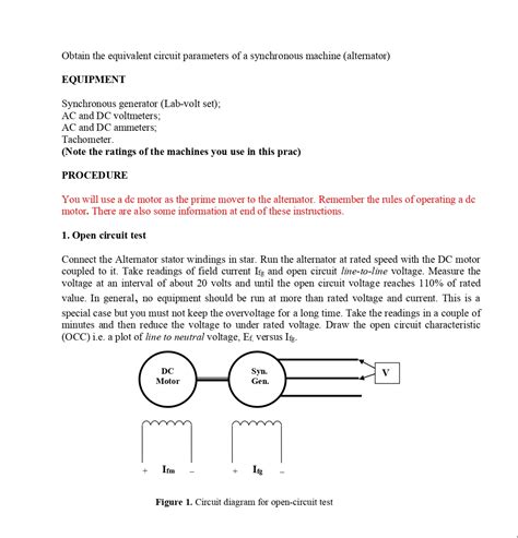 Solved Obtain The Equivalent Circuit Parameters Of A