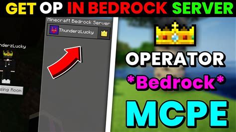 How To Get Operator In Minecraft Pe Server How To Be Operator In