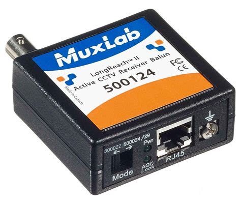 Longreach Ii Active Cctv Receiver Balun Muxlab