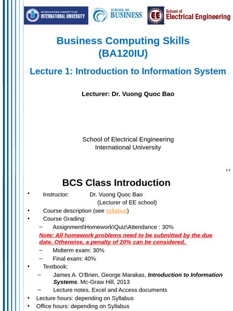 Lec1 Foundation Of Information Pdf