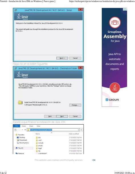Tutorial Instalación De Java Jdk En Windows Paso A Paso Pdf