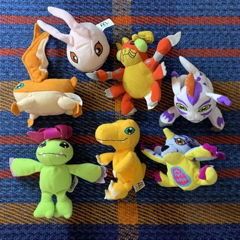 Se Produkter Som Liknar 7 X Digemon Nalle Gosedju På Tradera