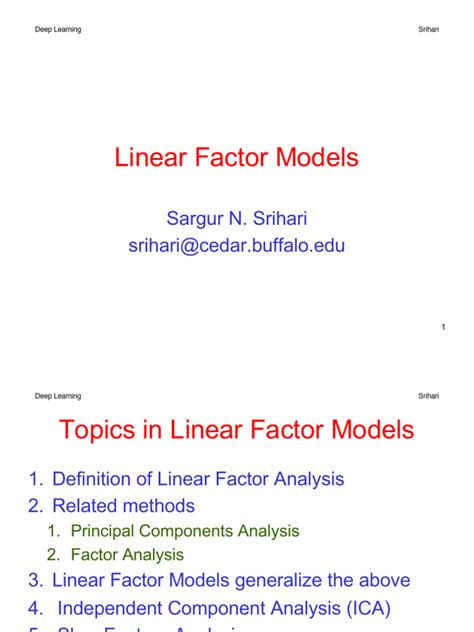 13 linearfactormodels pdf principal component analysis factor