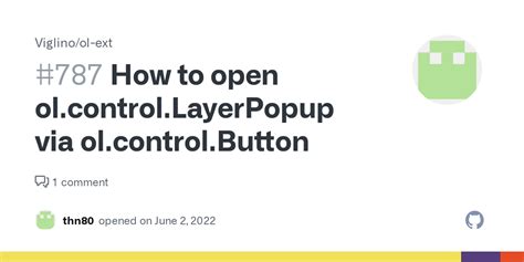 How To Open Ntrol Layerpopup Via Ntrol Button · Issue 787 · Viglino Ol Ext · Github
