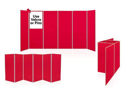 Modular Display Stands With 6 Full Length 6 Feet High Boards