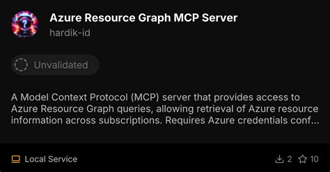 Azure Resource Graph Mcp 伺服器 Mcp S · Lobehub