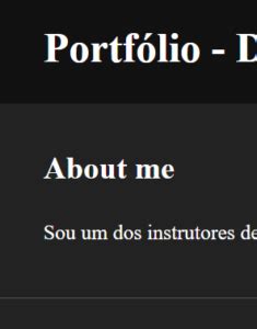 Como criar um portfólio online HTML CSS e JavaScript