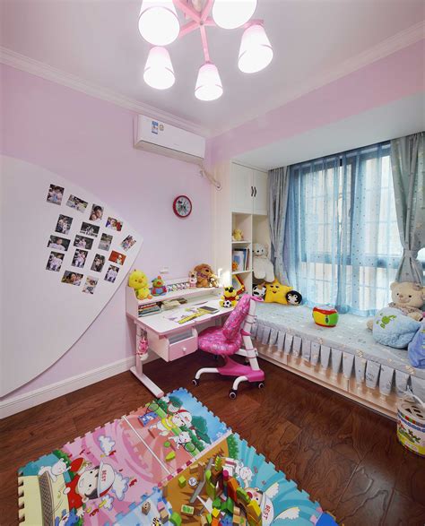 美式风格别墅装修儿童房一角 齐家网装修效果图