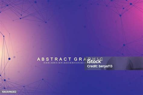 과학적인 벡터 일러스트 레이 션 유전 공학 및 유전자 조작 개념 Dna 나선 Dna 가닥 분자 또는 원자 신경 과학 이나 의료 배경에 대 한 추상 구조 Dna에 대한 스톡