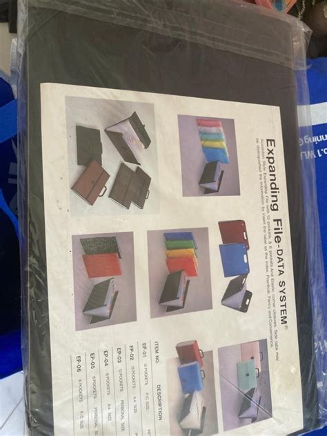 Expanding File Hobbies Toys Stationery Craft Stationery Babe Supplies On Carousell