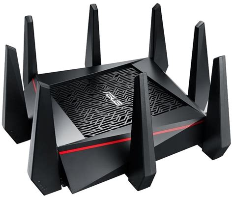 Tri Band Wireless Port Gigabit Gaming Router With Aiprotection Powered Wireless Router