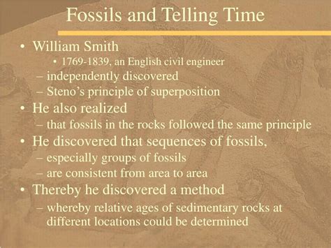 PPT Rocks Fossils And Time Making Sense Of The Geologic Record PowerPoint Presentation ID