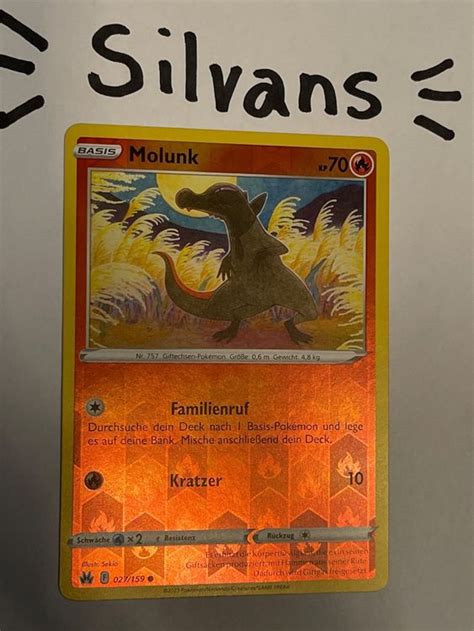 Molunk Reverse Holo 027159 Zenit Der Könige Deutsch Neu Gemäss