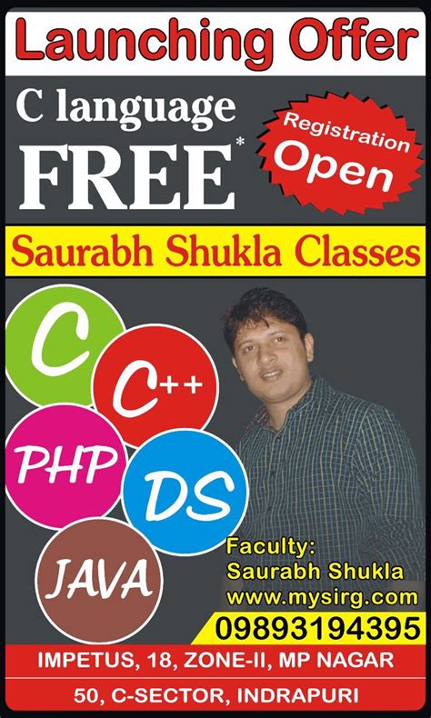 Upcoming Batches By Saurabh Shukla Sir