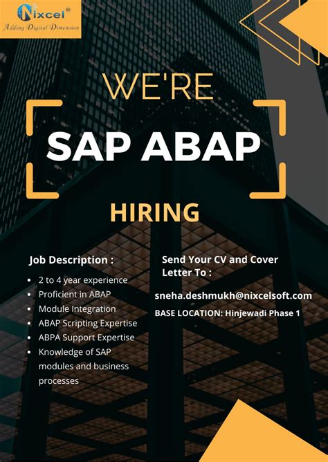 snehal jituri on linkedin newcareeropportunities sap sapabap