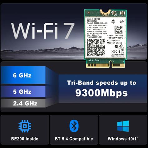 Wifi 7 Be200ngw Wifi M 2 Card Tri Band 802 11be Wifi Egypt Ubuy