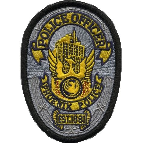 Phoenix Police Department Symbols City Of Phoenix Police Officer Svg