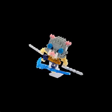 Nanoblock Inosuke Hashibira Demon Slayer Kimetsu No Yaiba Techzone