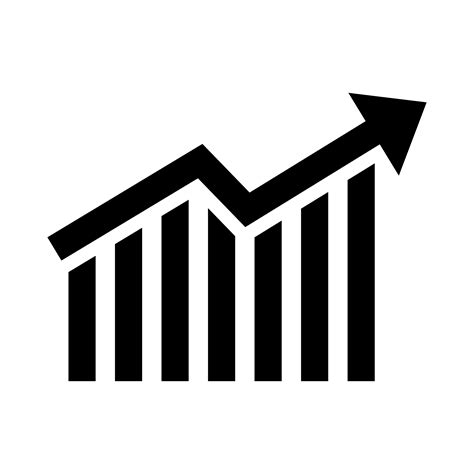 Bar Graph Vector Icon 546297 Vector Art At Vecteezy