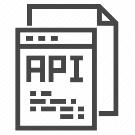 Api Api Interface Code Interface Program Icon