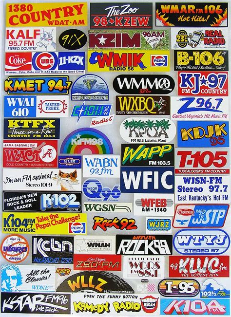 Vintage Radio Station Logo 150 Radio Station Logos Ideas Radio