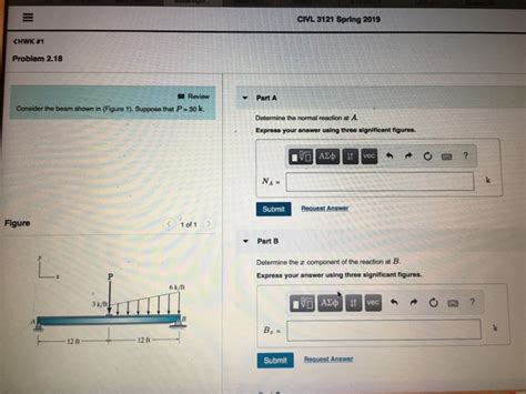 solved civl 3121 spring 2019 problem 2 18 review part a