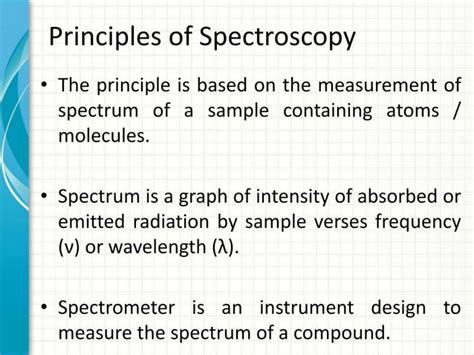 UV Visible Spectroscopy PPTX Chemistry Science