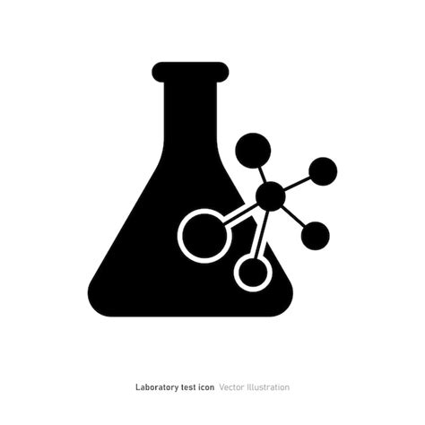 Premium Vector Laboratory Test Icon Design Vector Illustration