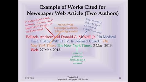Newspaper Article Mla Citation Example Freecitation