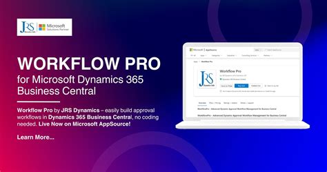 Workflow Pro For Dynamics 365 Business Central Jrs Dynamics