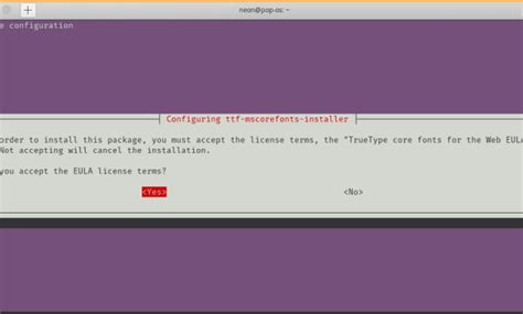 Install Microsoft Font In Ubuntu Terminal Chippiko