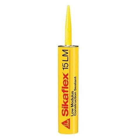 Sikaflex 15lm Black Low Modulus Elastomeric Sealant 300ml Cartridge