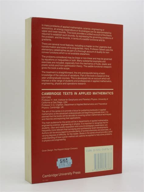 Maximum And Minimum Principles A Unified Approach With Applications